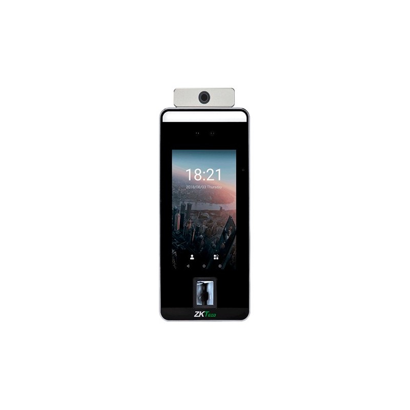 Zkteco ZK-SPEEDFACE-V5L-TD Controlo de Acesso Detecção de Febre e ...