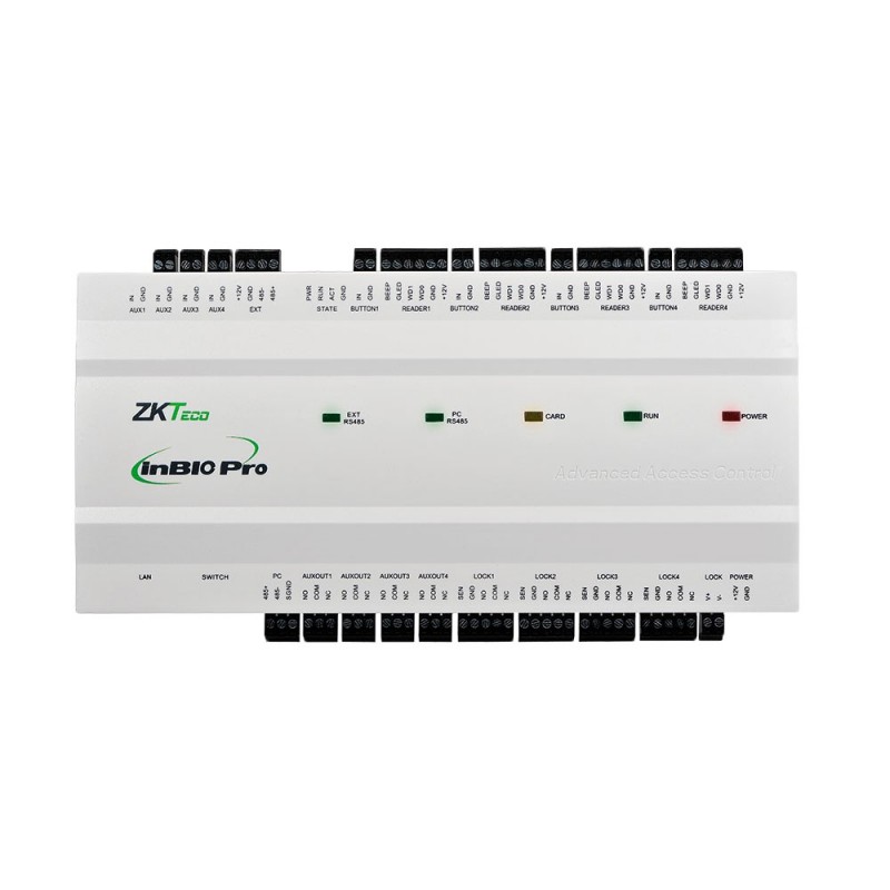 Zkteco ZK-INBIO460PRO Controladora de acceso biometrica Acceso por huella. tarjeta o contrasena ...